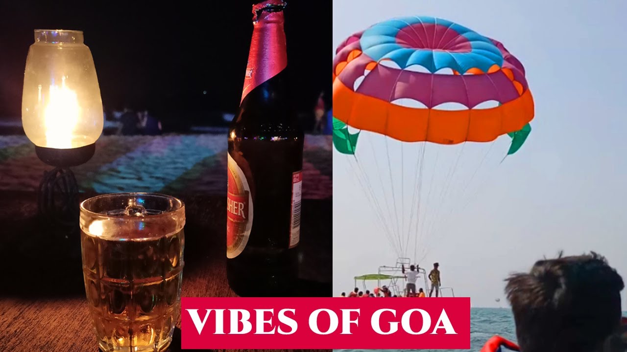 Vibes of Goa|North Goa in one minute|Calangute,Baga,Anjuna Beach - YouTube
