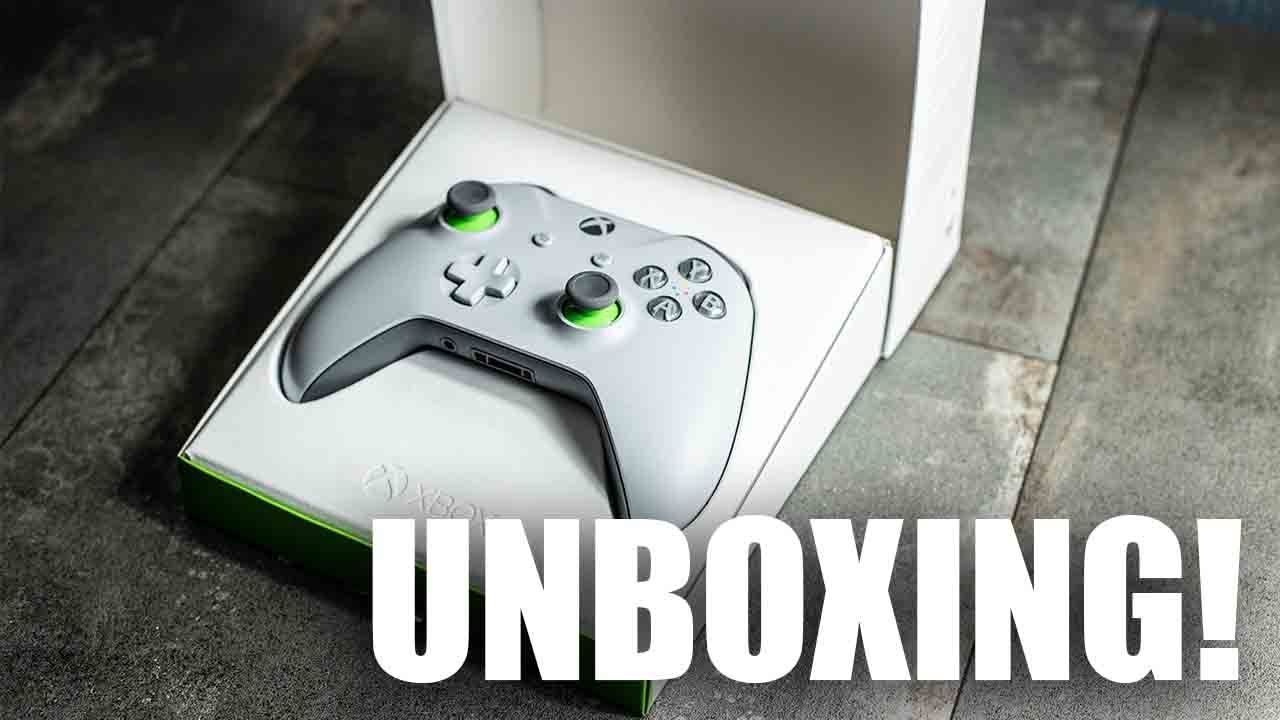 Unboxing Xbox Wireless Controller German - YouTube