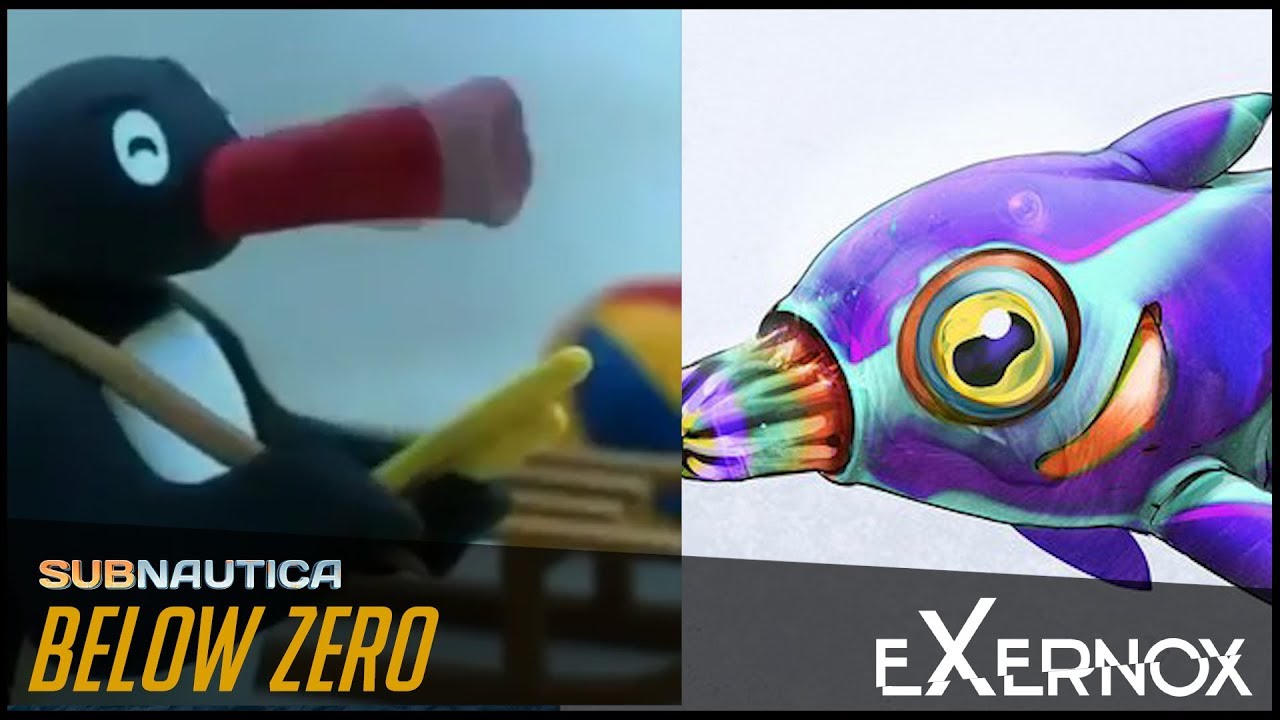 Nootfish - Pengu fish in Subnautica BZ! (Weekly Concept Art) - YouTube