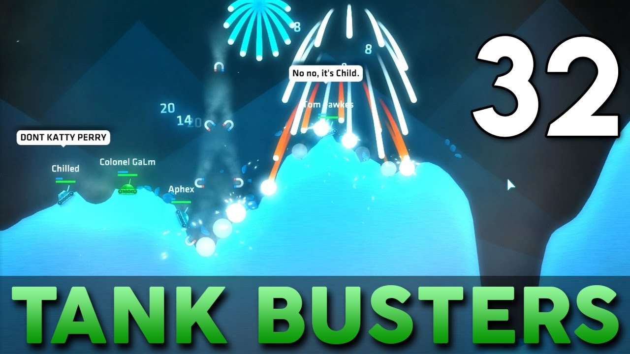 [32] Tank Busters (Let's Play ShellShock Live w/ GaLm and Friends ...