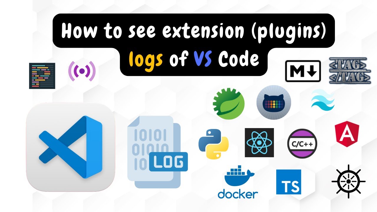 How to See Extension (Plugins) Logs of VS Code | The DevOps HQ - YouTube