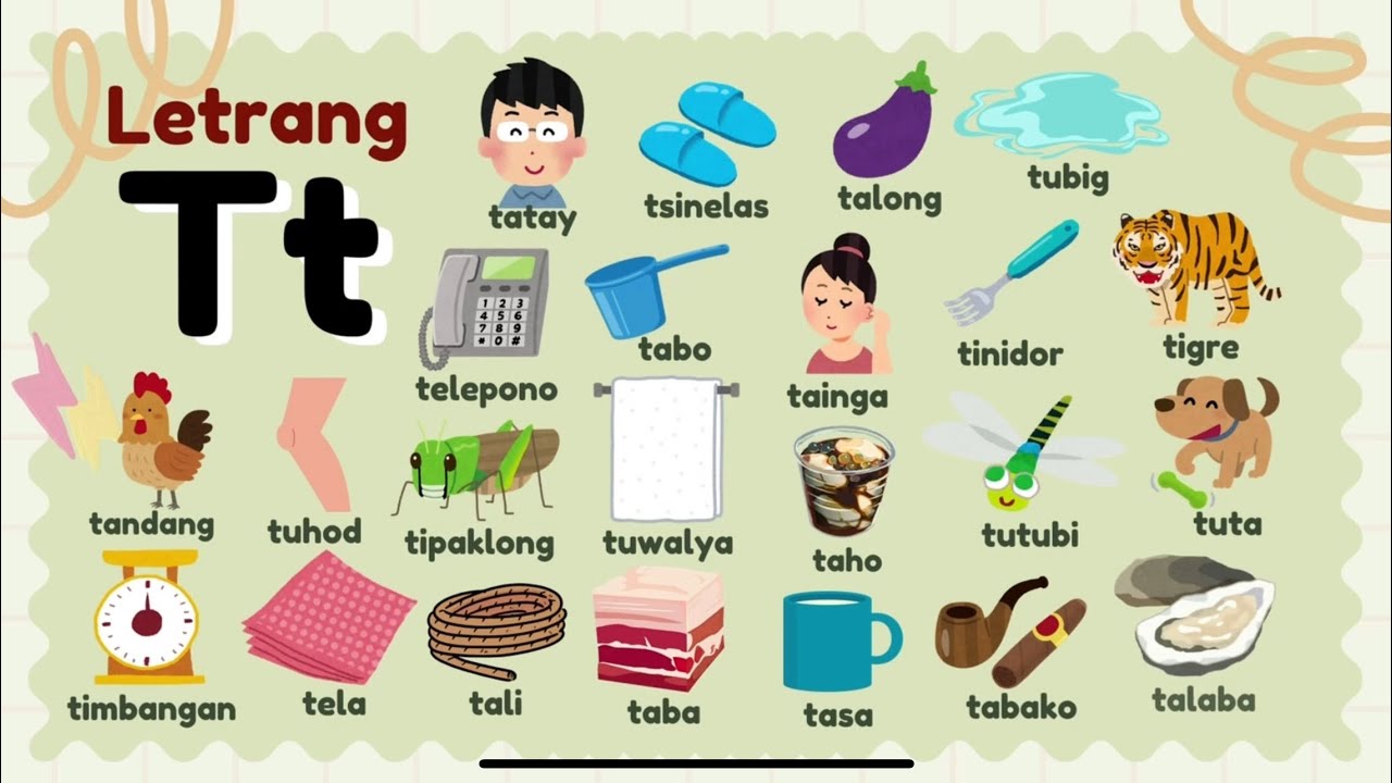 Mga Larang Nagsisimula sa Letrang Tt - YouTube
