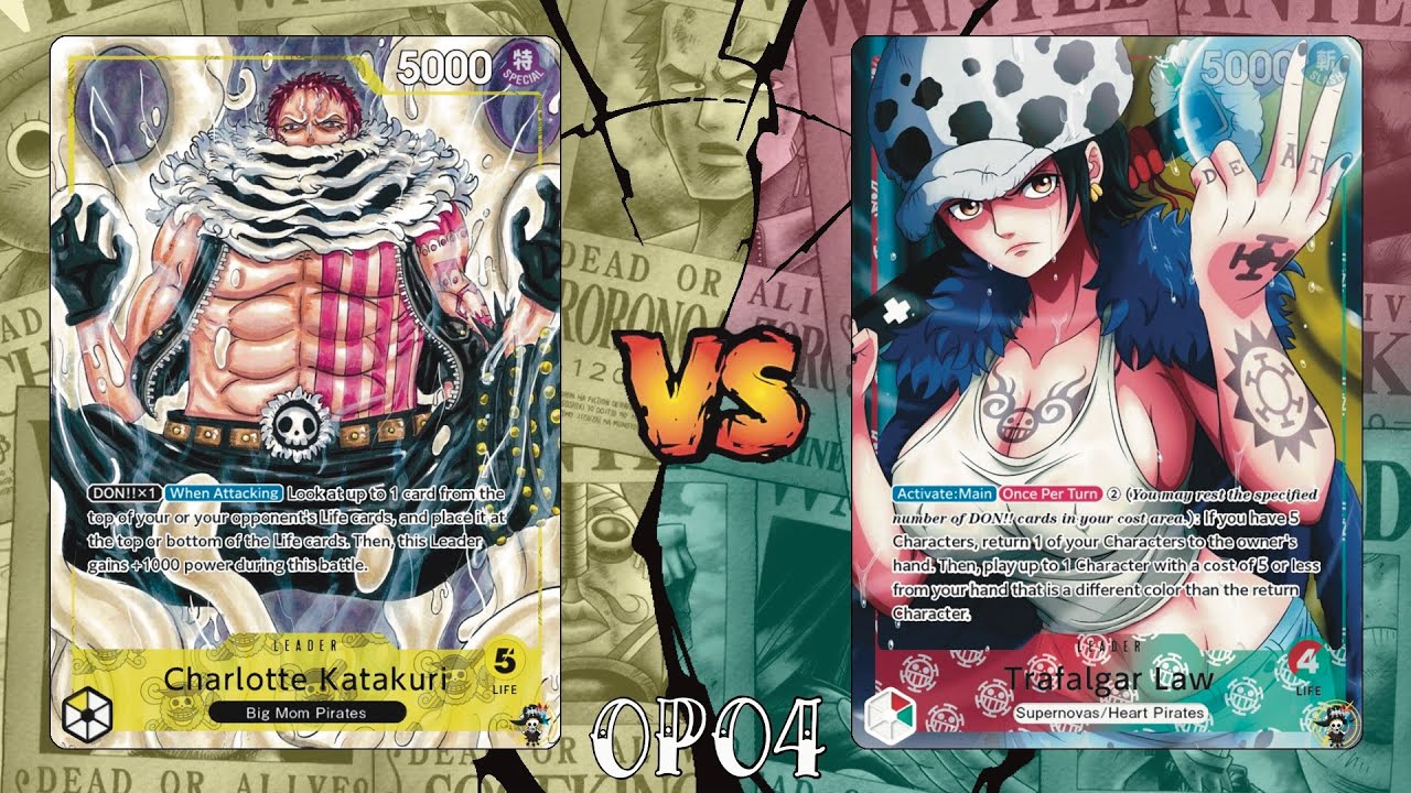 Katakuri vs Law | One Piece Tcg | OP04 Tournament Gameplay 2023-10-02 ...