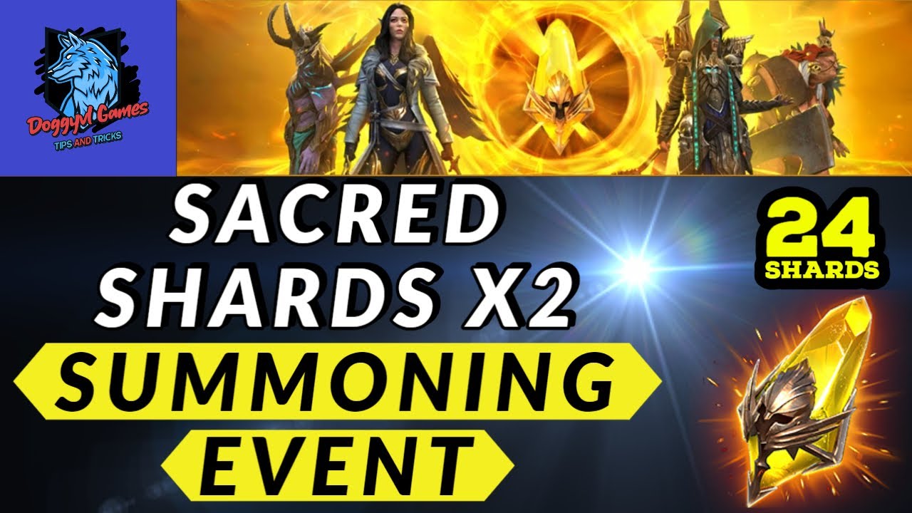 Double chance Sacred Shards Summoning Event | Raid Shadow Legends ...