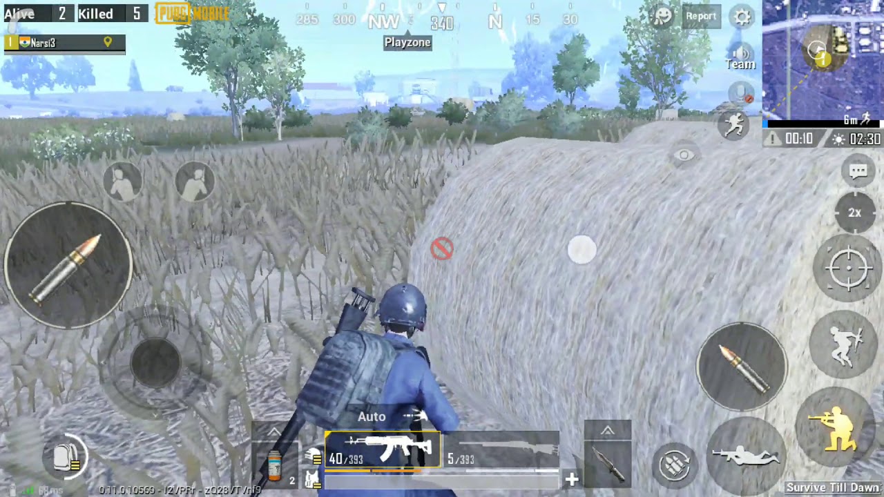 pbug game in last 1 min 86 zombie kill and 6 enemy pubg mobile please ...