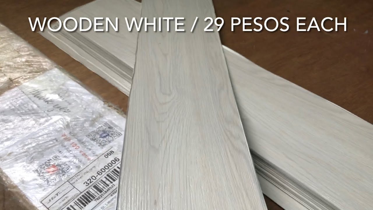 Self Adhesive PVC Vinyl Tile Plank Installation | DIY - YouTube