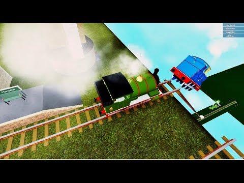 THOMAS AND FRIENDS THE CRAZY SLIDE 3 BROKEN RAILWAY ROBLOX! - YouTube