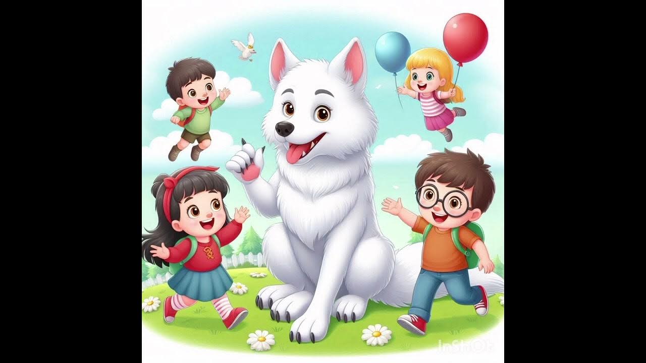 As crianças e o lobo branco, historinha infantil. - YouTube