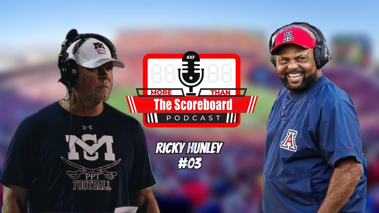 Ep 03 Ricky Hunley - Football Coach @ The University of Arizona, Former ...