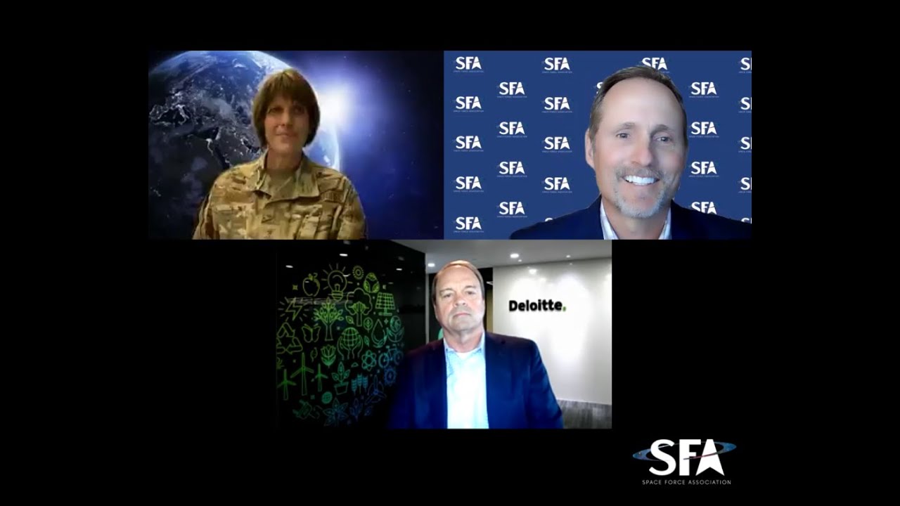 SWT with Maj Gen Kim Crider, CTIO, USSF and Mr. Derick Masengale, Chief ...