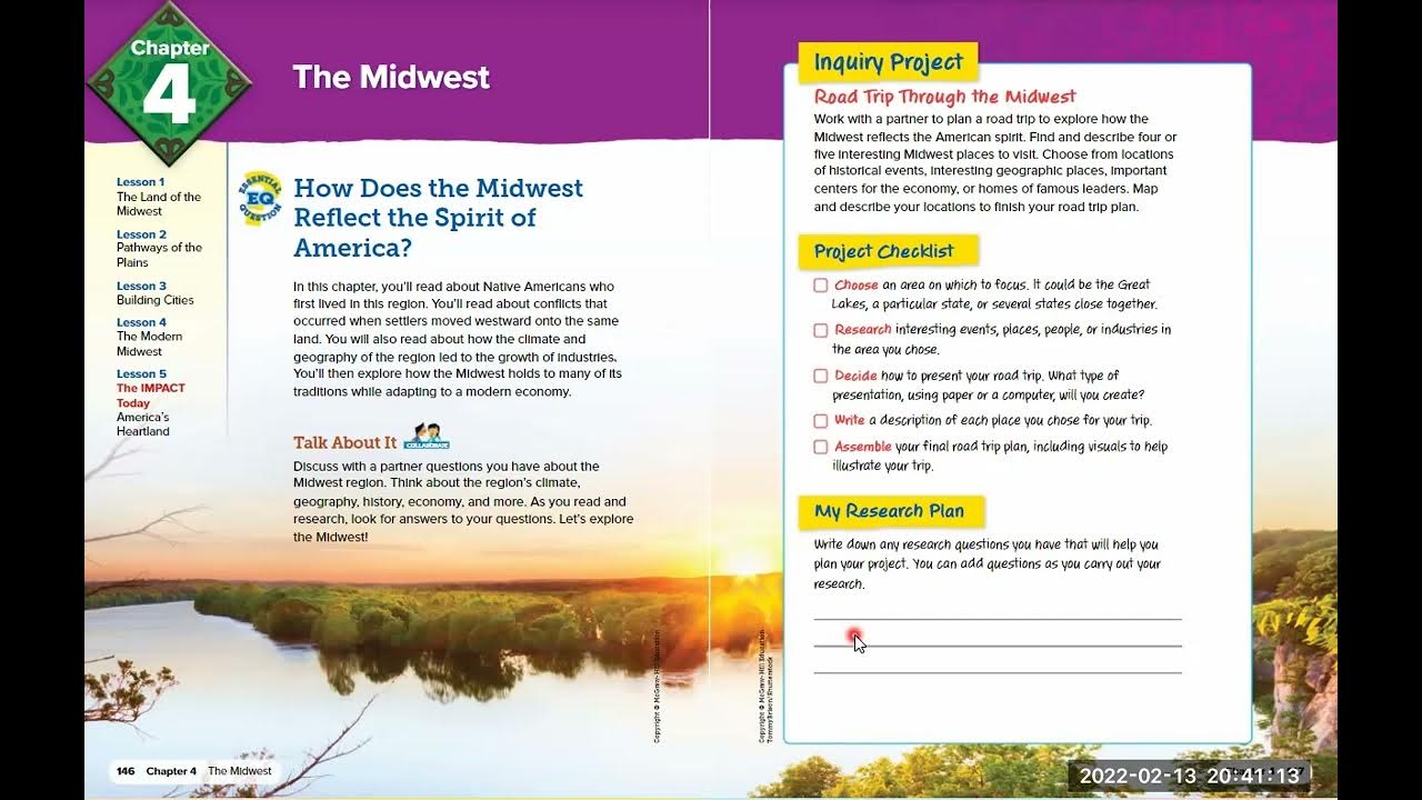 4th Social Studies 4.1 - How Did the Midwest’s Climate and Geography ...