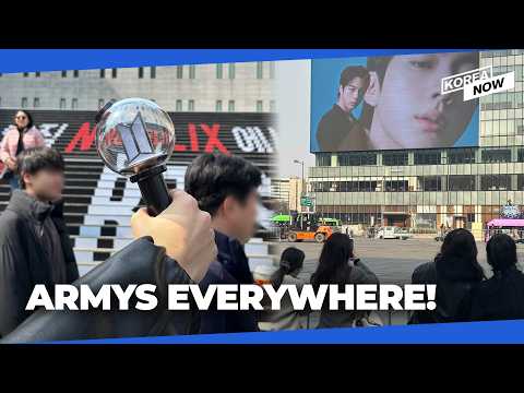 [D-3] BTS’ comeback to have 3 trillion won worth of economic impact… Seoul buzzing with ARMYs!