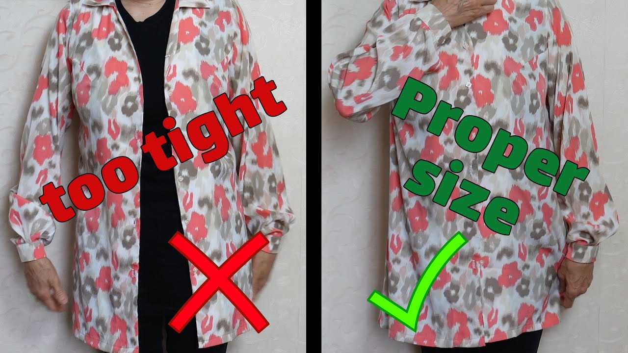 How to loosen your cloth easily! - YouTube