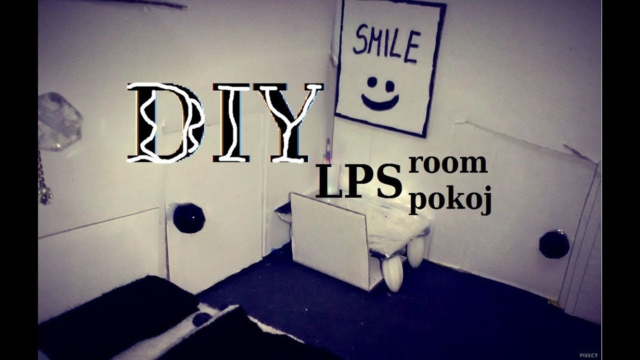 DIY LPS ložnice/bedroom (LPS house pt. 2) - YouTube