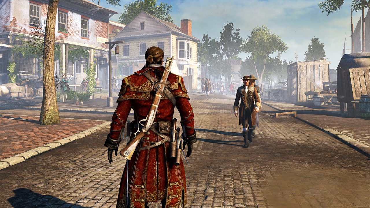 Assassin's Creed Rogue Remastered - New York Free Roam 4K Gameplay ...