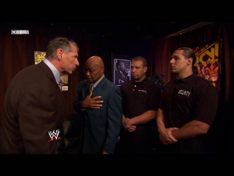 Mr. McMahon and General Manager Teddy Long talk - YouTube