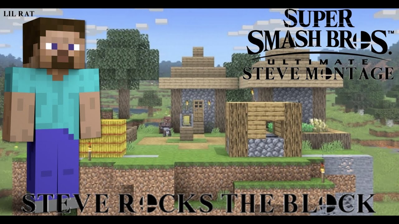 Steve Rocks The Block! |SSBU Montage - YouTube