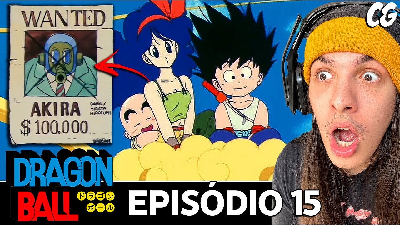AKIRA 😭 ESSE EASTER EGG ME QUEBROU! - React Dragon Ball EP 15 - YouTube