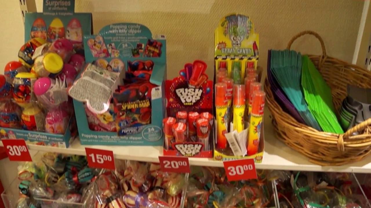 Amazing Candy Store In Denmark - YouTube