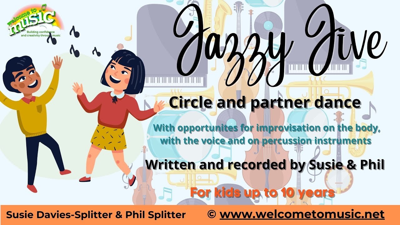Jazzy Jive – Part 1 – jazzy song, circle and partner dance by Susie ...
