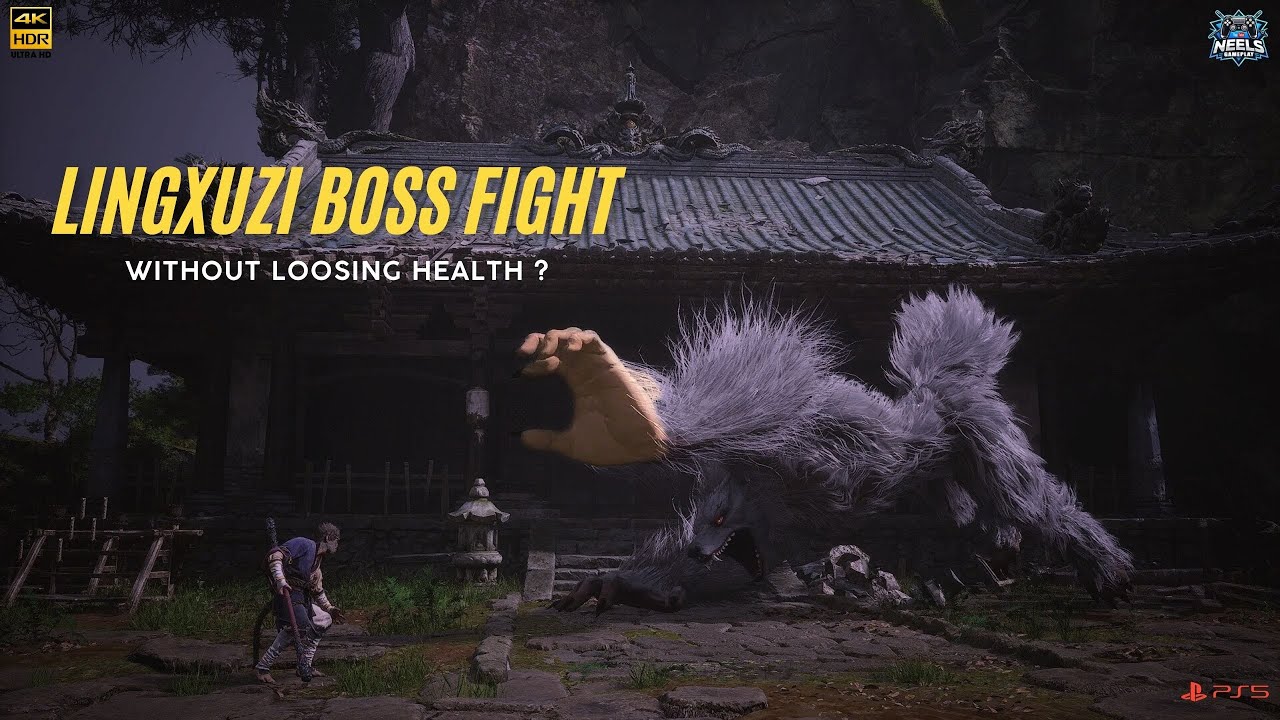 Black Myth Wukong - Lingxuzi Boss Fight | PS5 60FPS Gameplay - YouTube