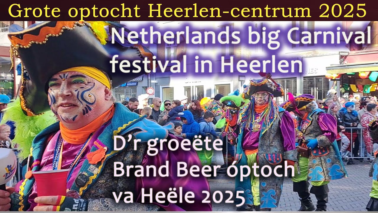 grote optocht Heerlen-Centrum 02-03-2025/Carnival 2025 Heerlen city ...