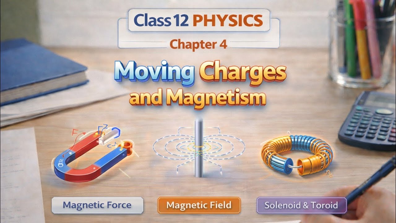 Class 12 Physics Chapter 4 | Moving Charges & Magnetism | Full ...