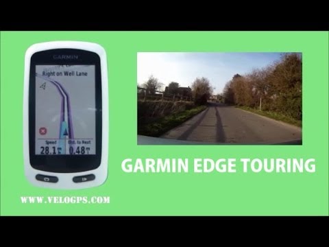 Garmin Edge Touring Course Navigation 2 - YouTube