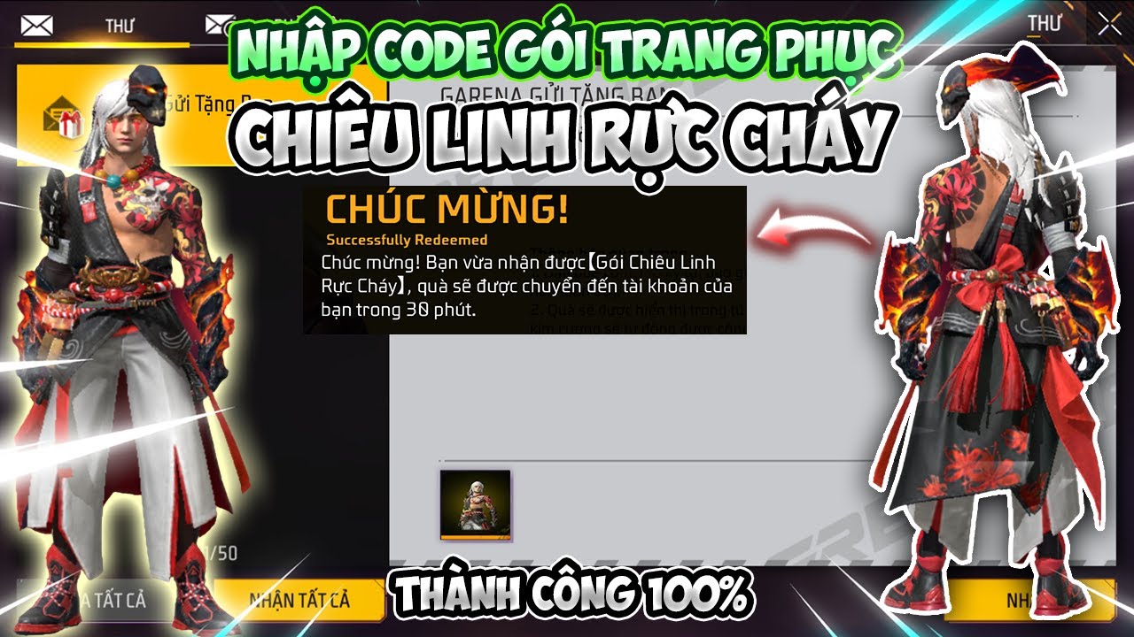 Free Fire Nhập Code FF Mới Nhất OB40 Không Giới Hạn Nhận Gói Chiêu Linh ...