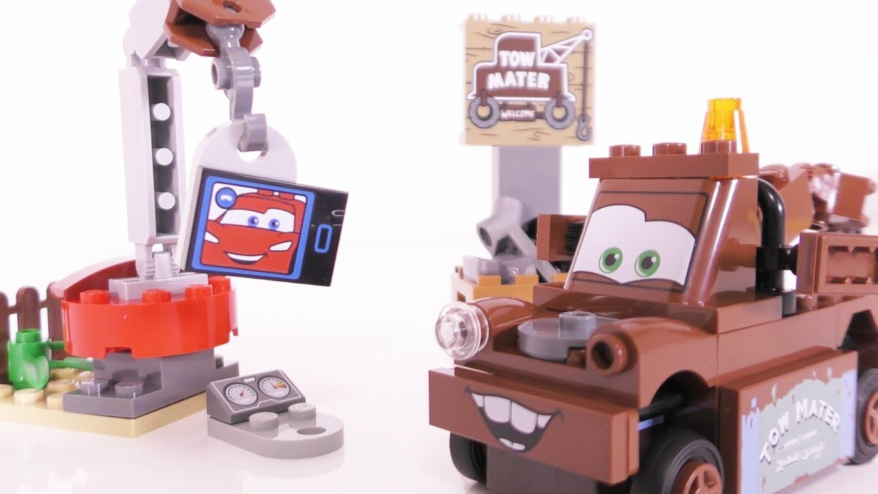 LEGO Juniors Cars 3 Mater's Junkyard 10733 Speed Build レゴ ジュニア メーターの ...