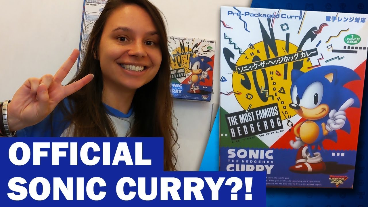 'Cooking' Official Sonic the Hedgehog Curry?! | Vlog - YouTube