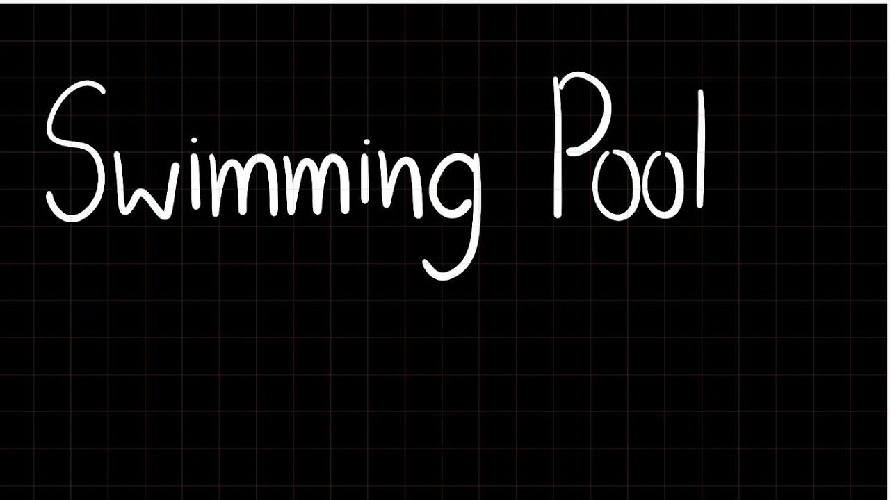 SWIMMING POOL - Loop animation - YouTube