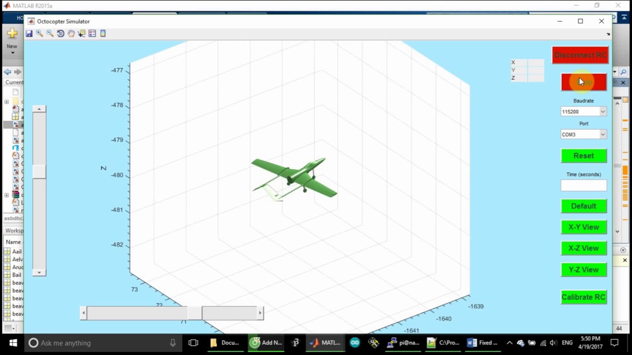 Twin-Booms inverted V-tail UAV dynamic modeling - YouTube