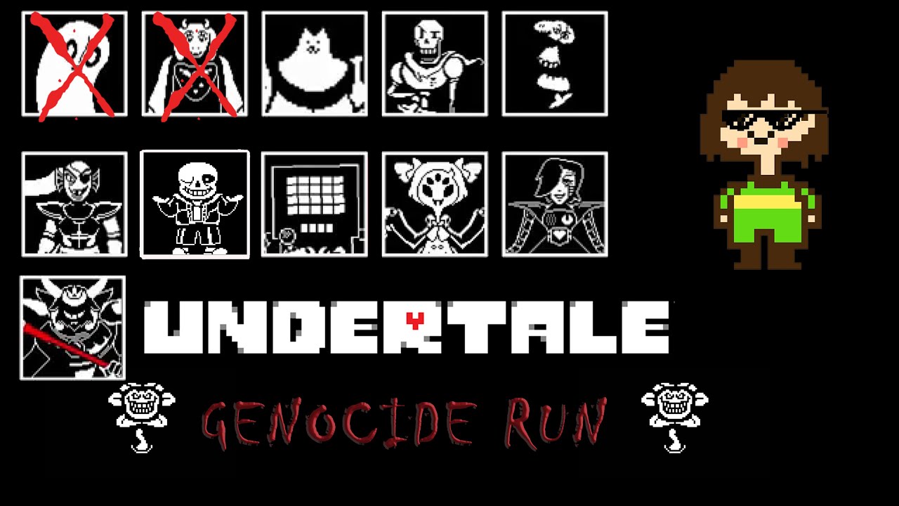 UNDERTALE Genocide Run - ep 4 - YouTube