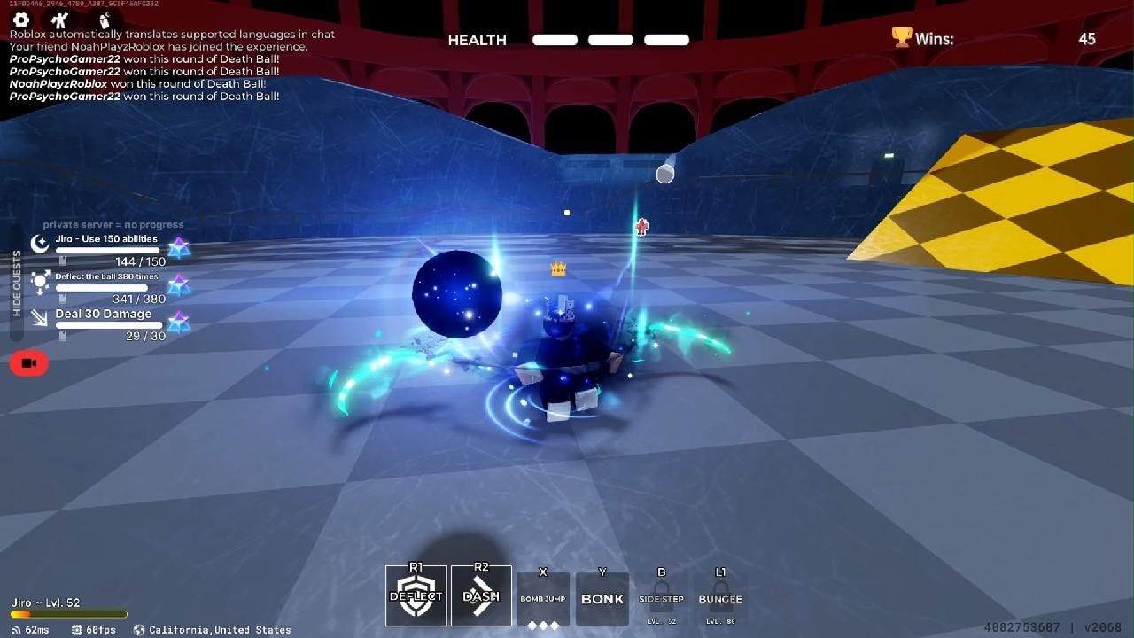 Final trick finisher in death ball. - YouTube