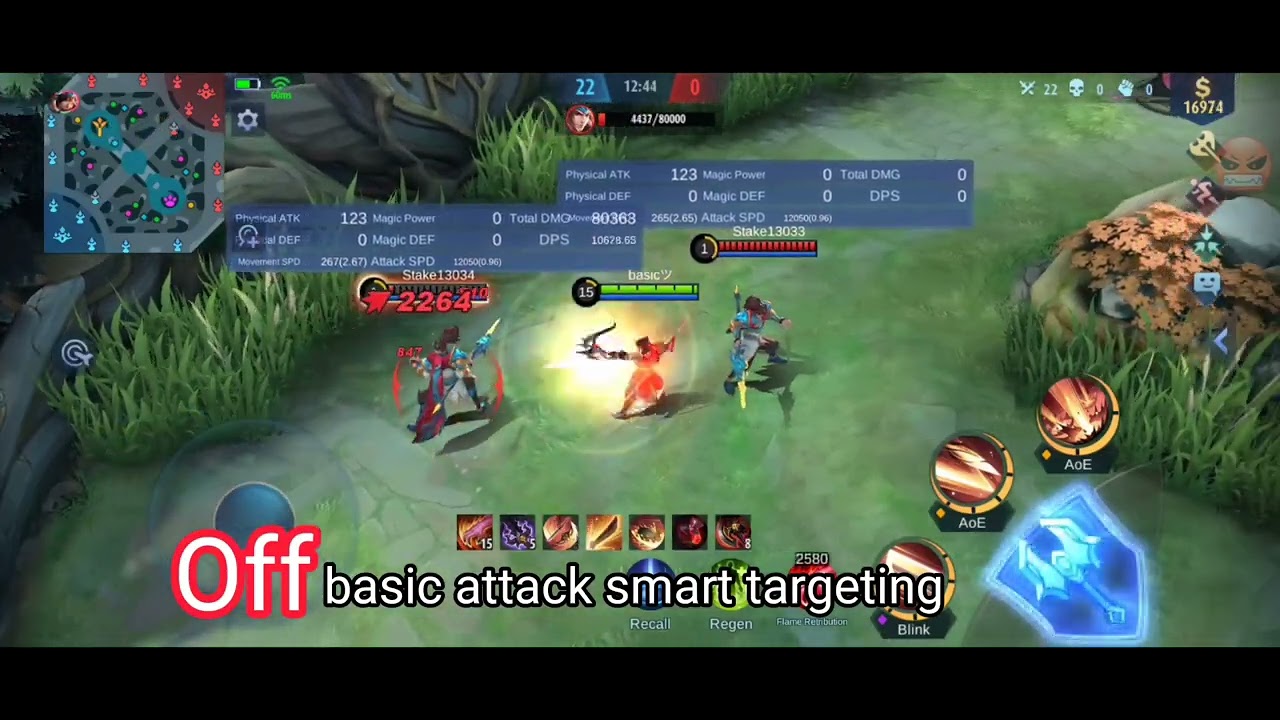 BASIC ATTACK SMART TARGETING | MOBILE LEGENDS | MLBB - YouTube