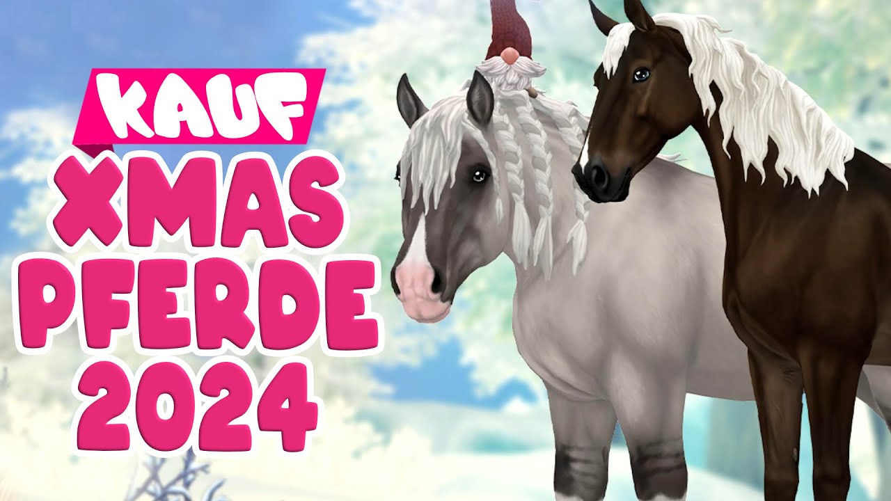 NEUE Weihnachtspferde 2024 🐴 PFERDEKAUF 🐴 Star Stable Online - YouTube