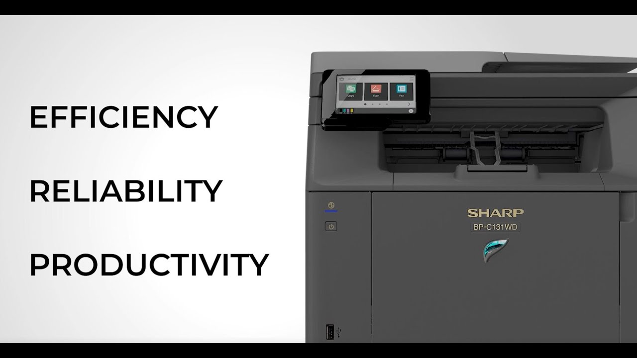 Secure, Fast, Reliable: Discover Sharp's A4 Printer Lineup - YouTube