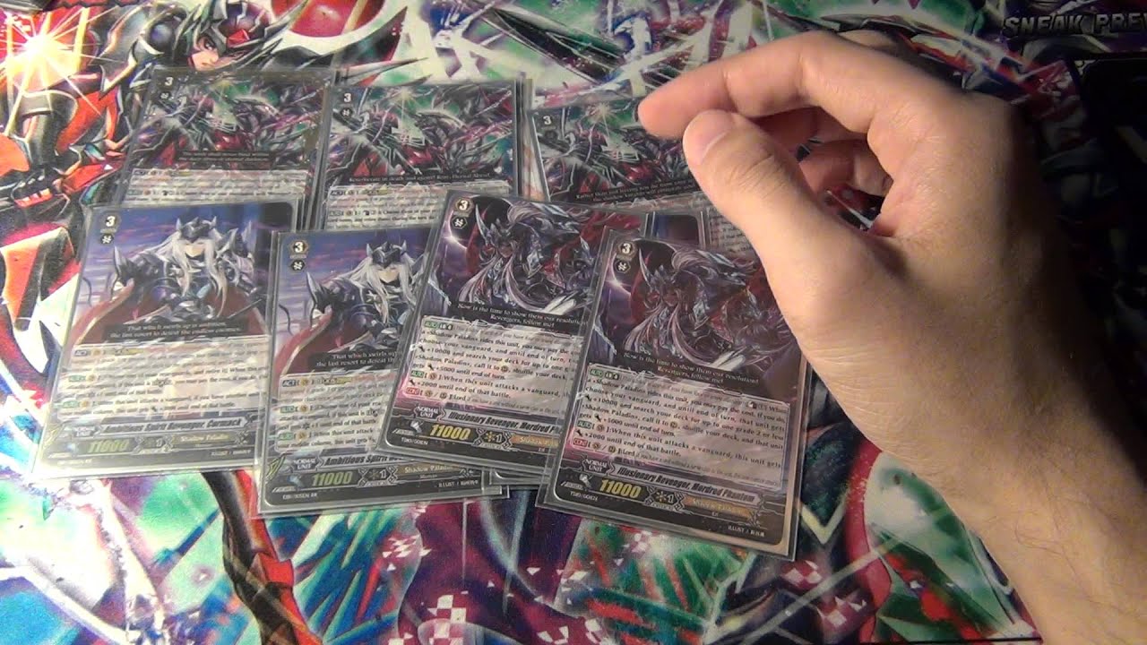 Cardfight Vanguard Revenger Phantom Blaster Abyss Deck Profile - YouTube