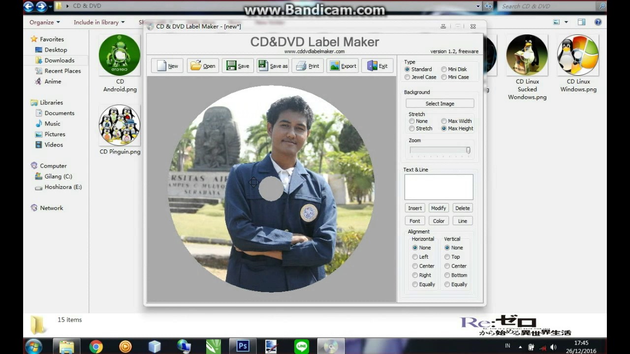 [Tutorial] Buat Cover CD & DVD Label Untuk Skripsi [Part 1] - YouTube