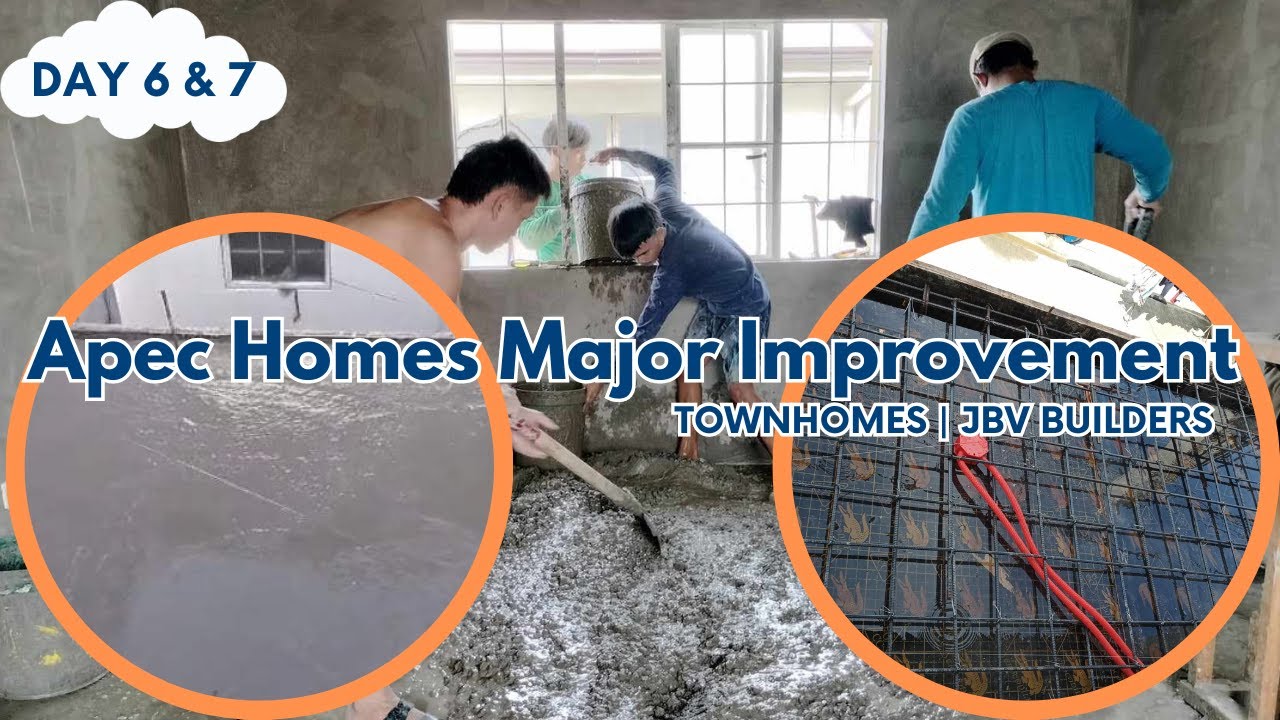 Apec Homes Major Improvement Townhomes | DAY 6 & 7 - YouTube