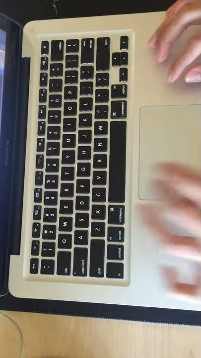 2010-2012 MacBook Pro typing - YouTube