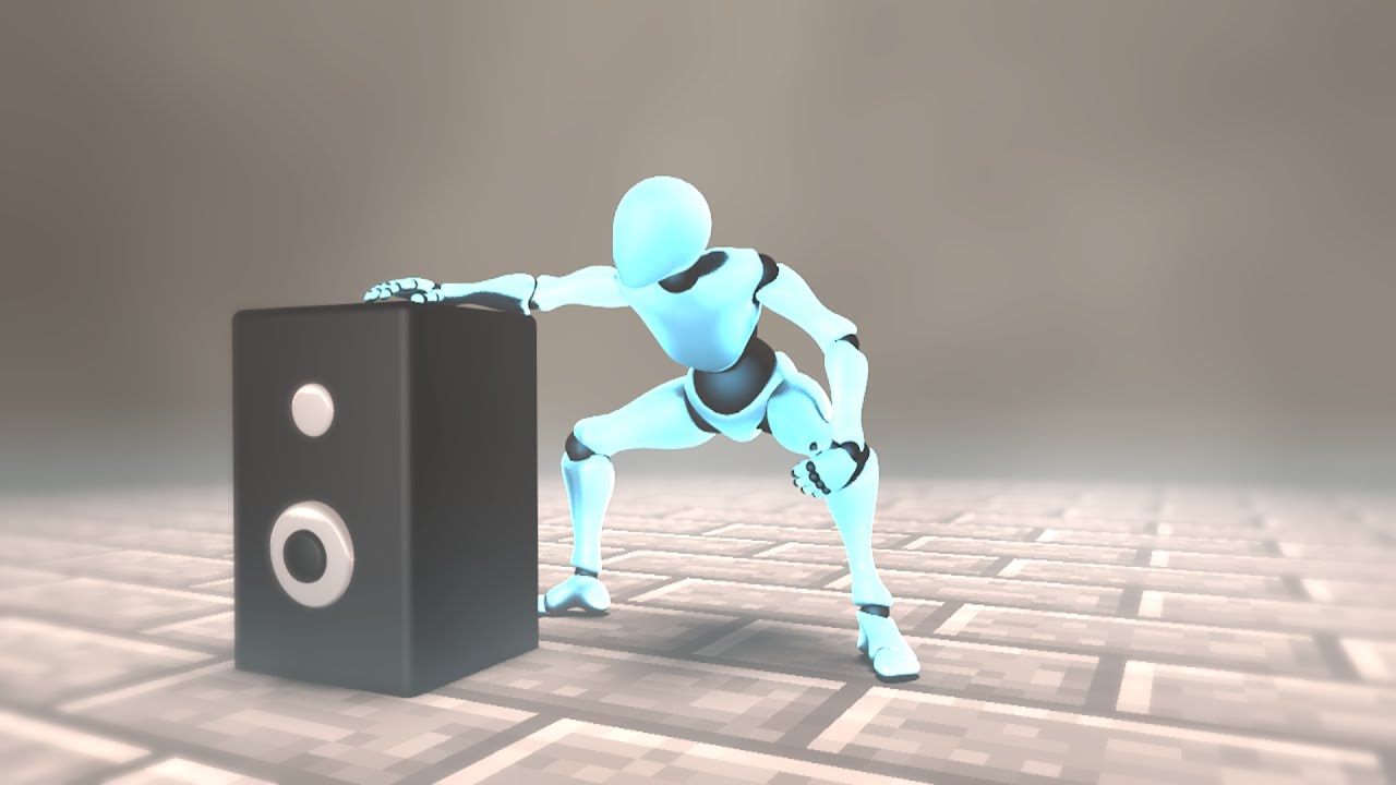 Robô Dançante - Rig by Hertz Animation - YouTube