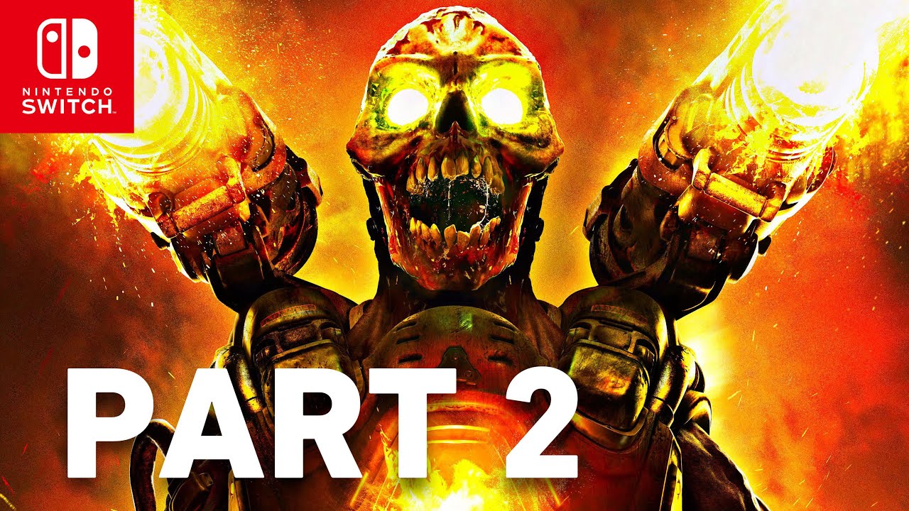 DOOM Walkthrough Gameplay Part 2 - No Commentary Nintendo Switch [1080P ...