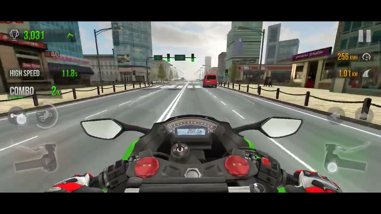 kawasaki ninja traffic Rider.... - YouTube