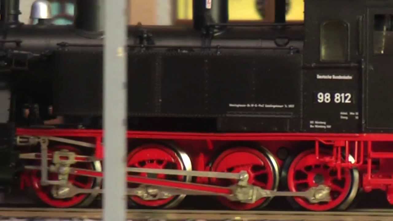 Baureihe 98 Fleischmann ( BR 98 812 DB ) 3/5 - YouTube