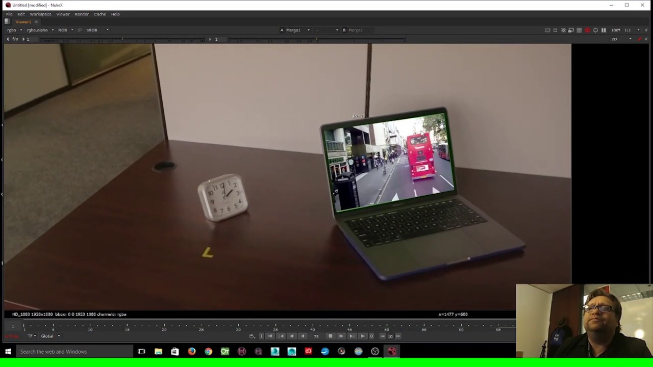 NukeX Corner Pin Tracking Tutorial - YouTube