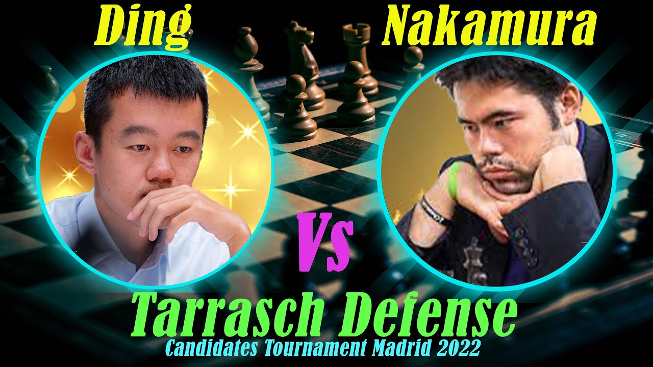 Ding vs Nakamura: A Brilliant Victory in the Tarrasch Defense - YouTube