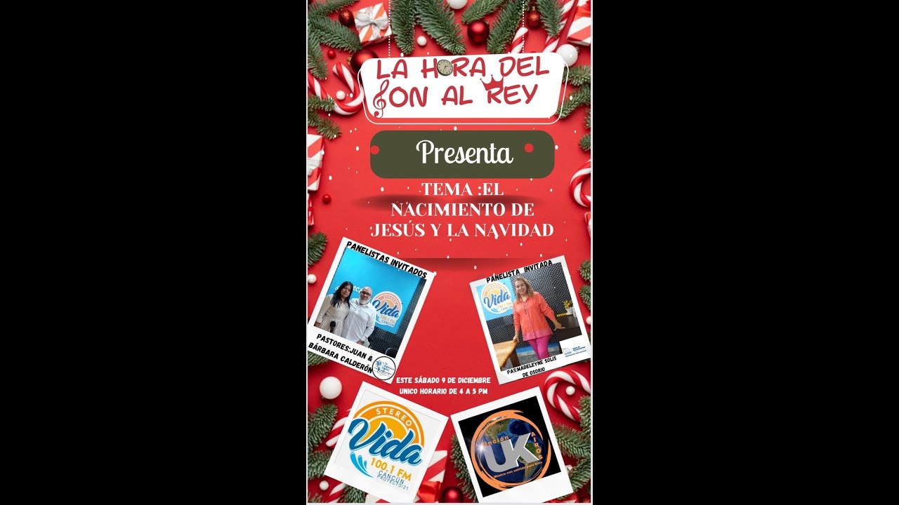 2023 12 09 LA HORA DEL SON AL REY la navidad y el nacimiento de Jesús ...