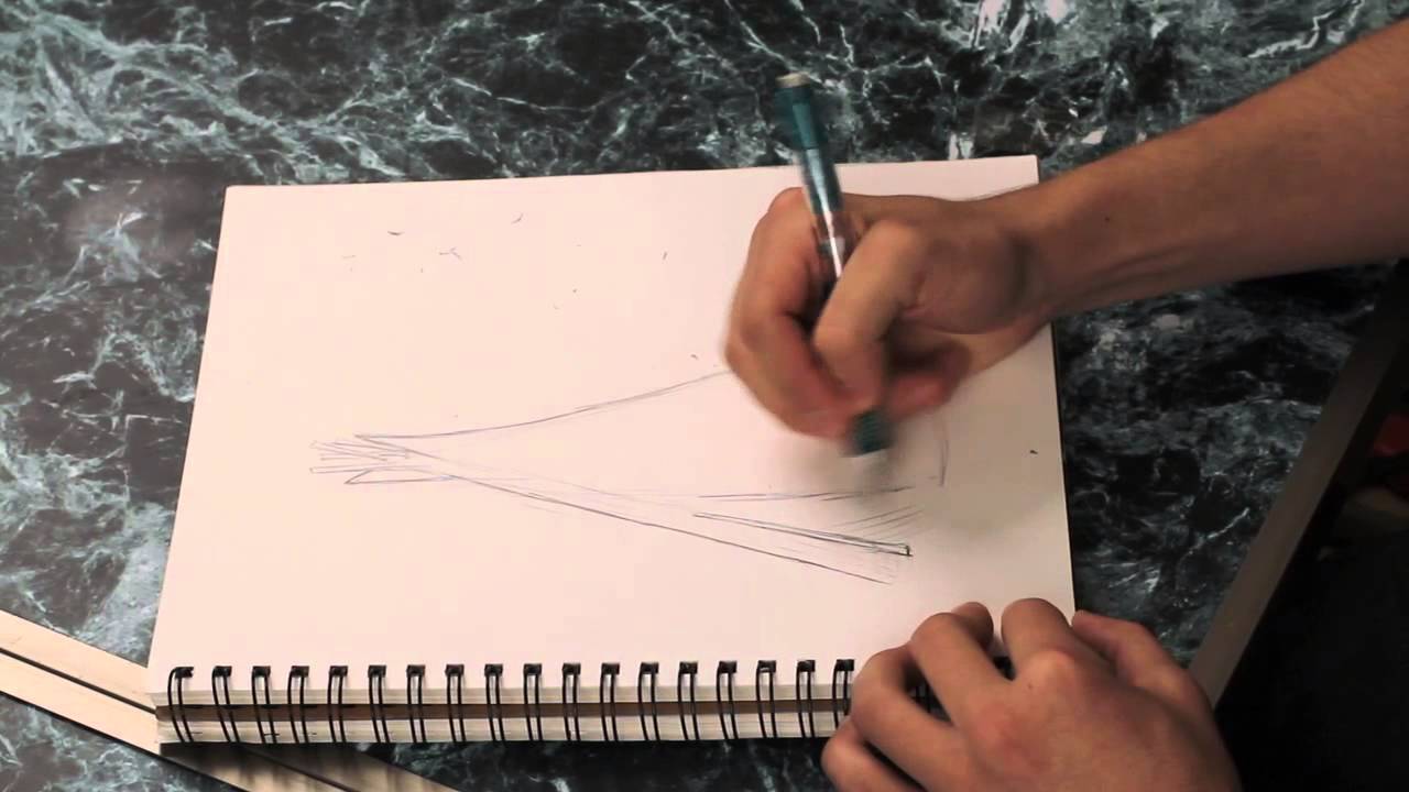 How to Draw an Easy Tepee - YouTube